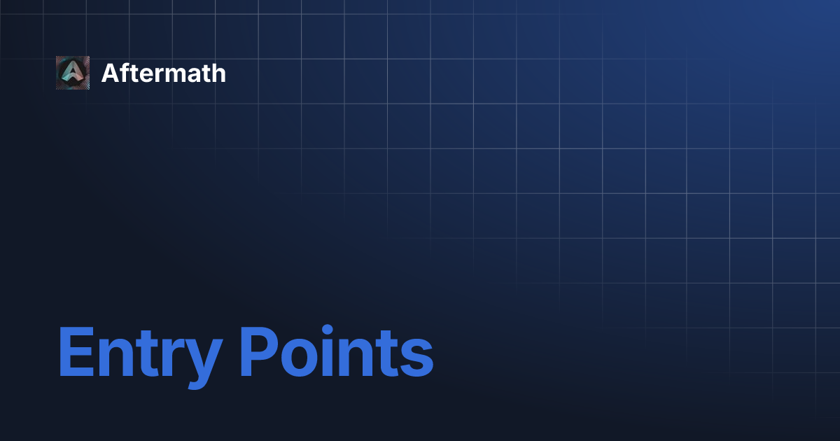 Entry Points | Aftermath