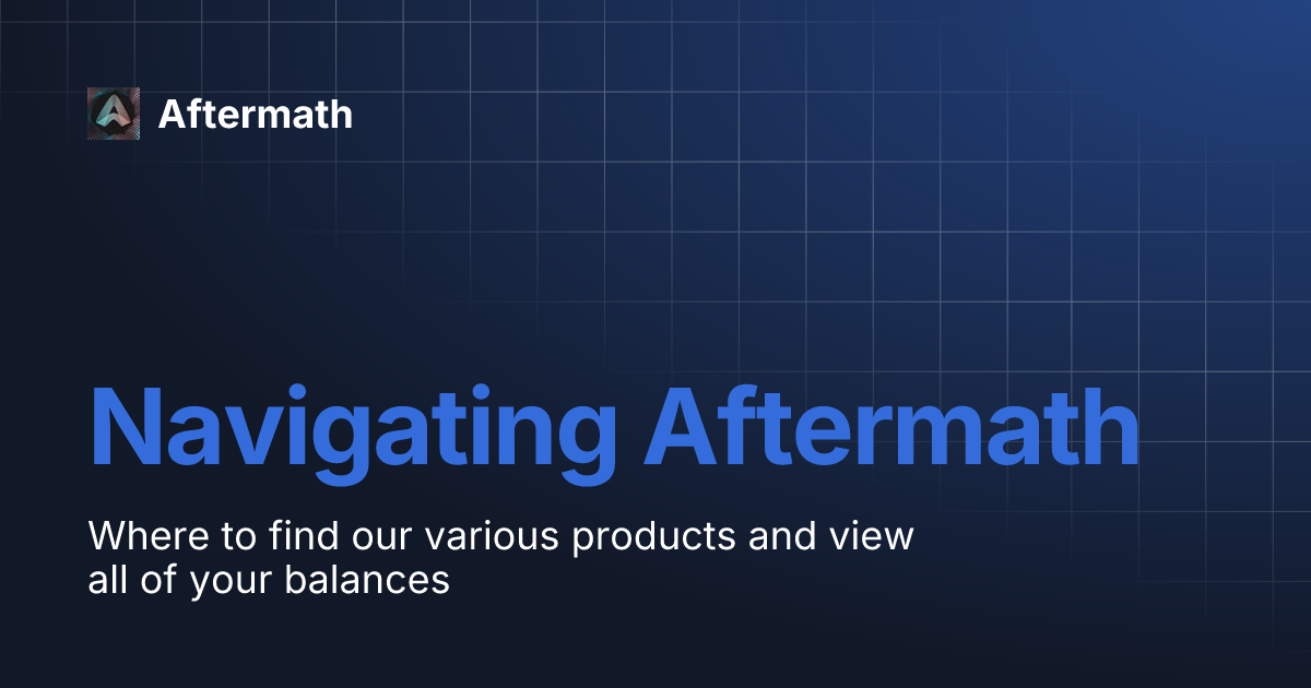 Navigating Aftermath | Aftermath Navigating Aftermath | Aftermath